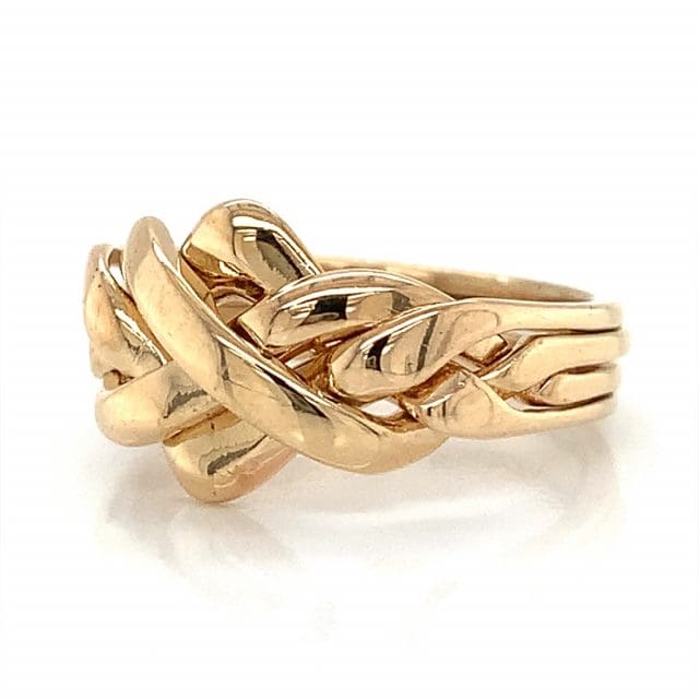 9ct Gold Puzzle Ring - Aspens Jewellers