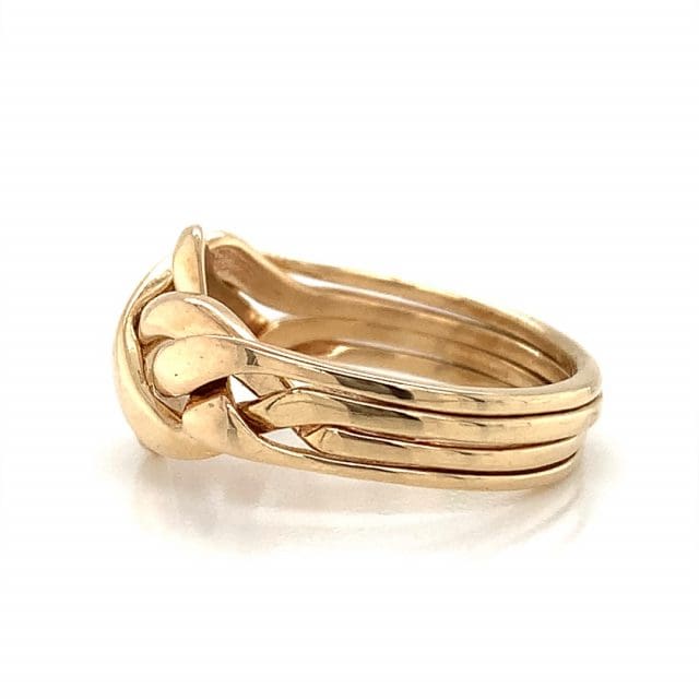9ct Gold Puzzle Ring - Aspens Jewellers