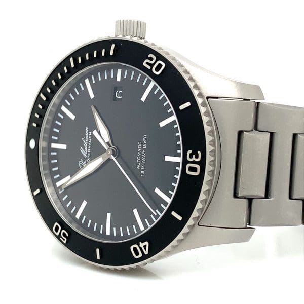 Ole Mathiesen Automatic 1919 Copenhagen Navy Diver Watch – Aspens Jewellers